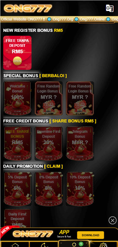 Ong777 Casino Review | Claim 150% Welcome Bonus (2024)