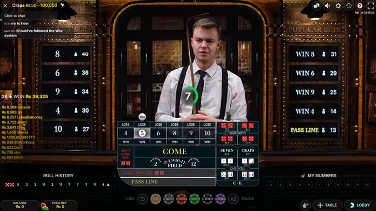 Live Craps Game - Evolution - Strategy & Review 2024 Updated